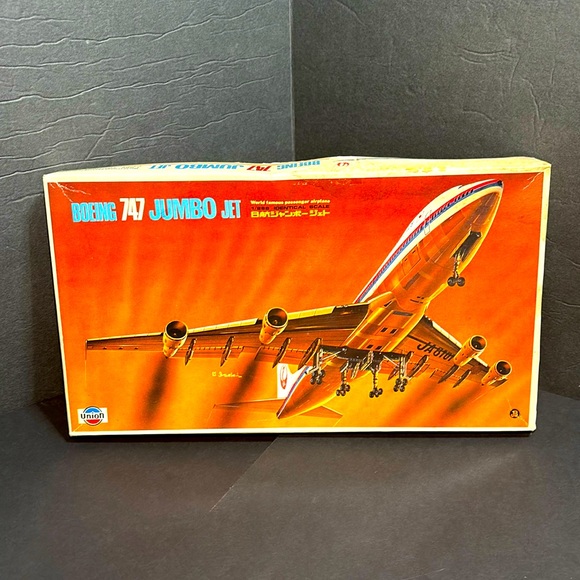 Boeing 747 Model | Art | Vintage Japan Air Lines Boeing 747 Model Kit ...